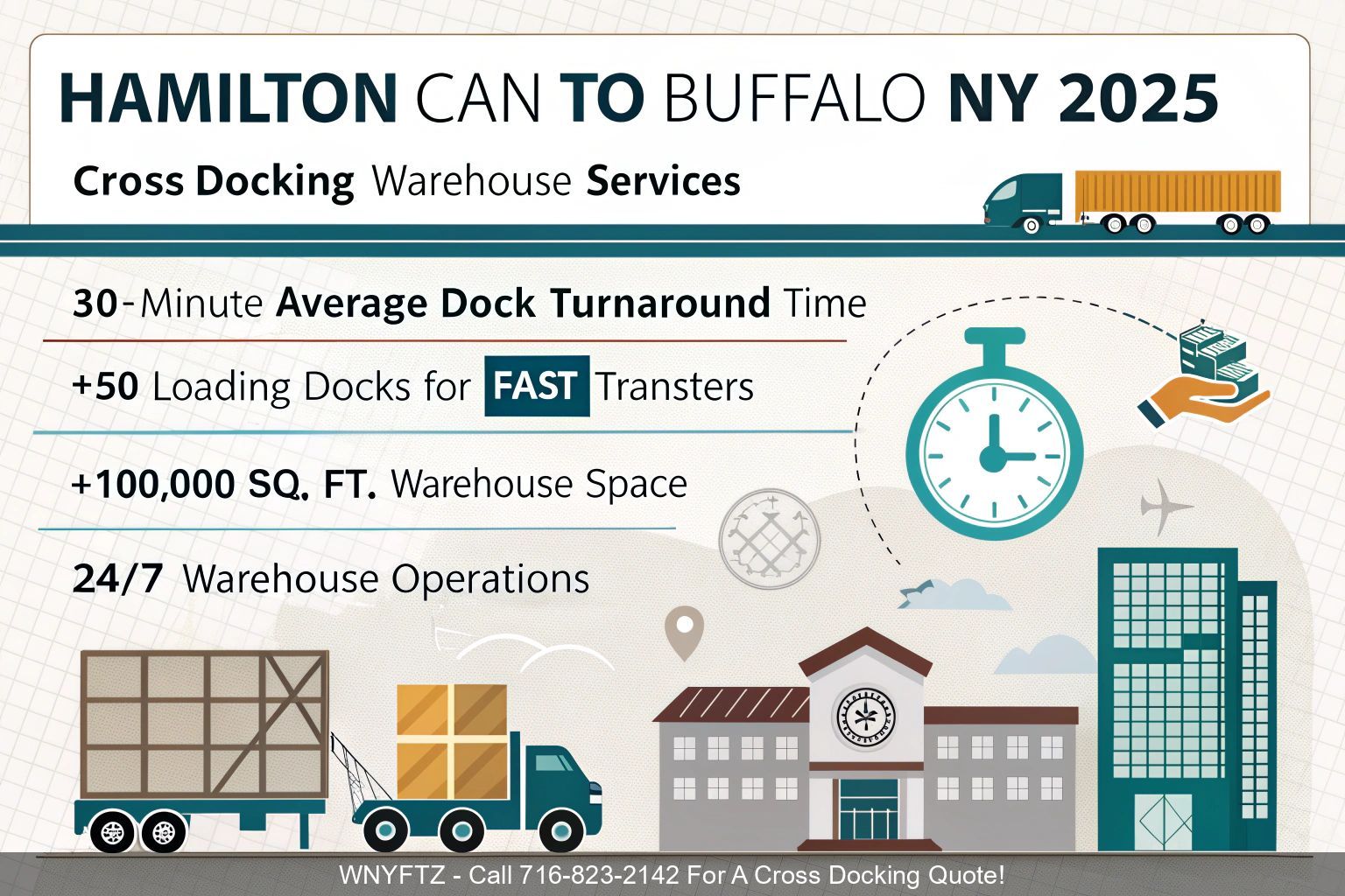 HAMILTON CAN - Cross Docking Warehouse Services in Buffalo NY 2025 - WNYFTZ