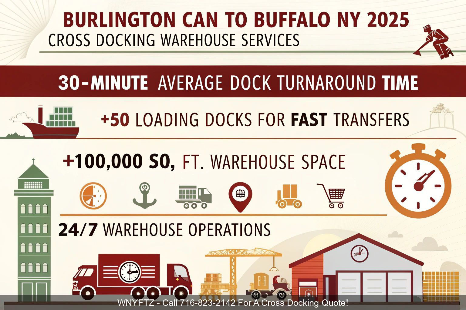 BURLINGTON CAN - Cross Docking Services via Buffalo NY 2025 - WNYFTZ